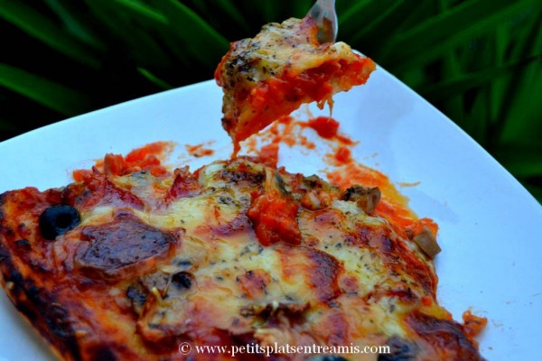 bouchée de pizza jambon et 3 fromages | Petits Plats Entre Amis