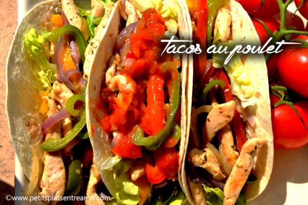 Tacos au poulet | Petits Plats Entre Amis