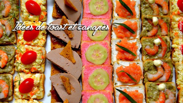 idées-de-toasts-et-canapés-apéritif-Noël | Petits Plats Entre Amis
