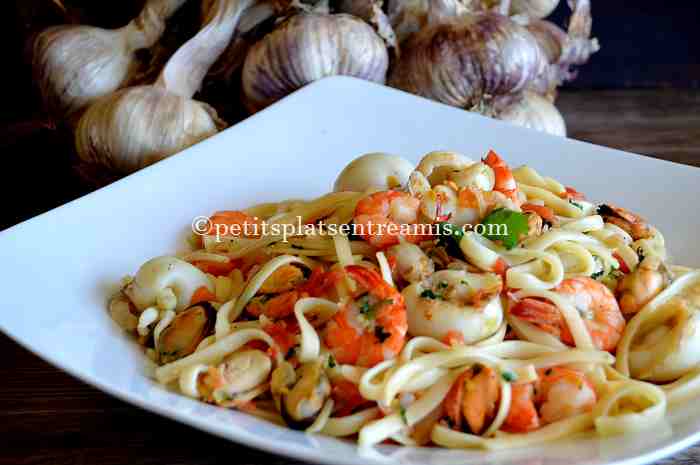 Pâtes aux fruits de mer | Petits Plats Entre Amis
