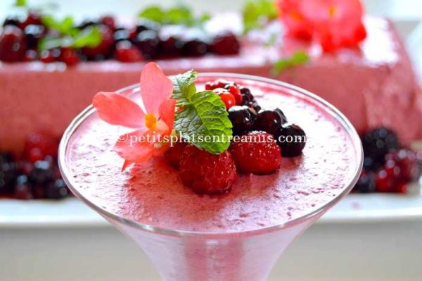 Mousse aux fruits rouges | Petits Plats Entre Amis