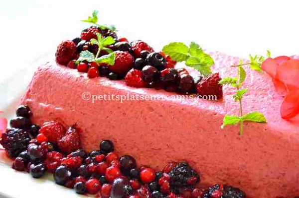 Mousse aux fruits rouges | Petits Plats Entre Amis