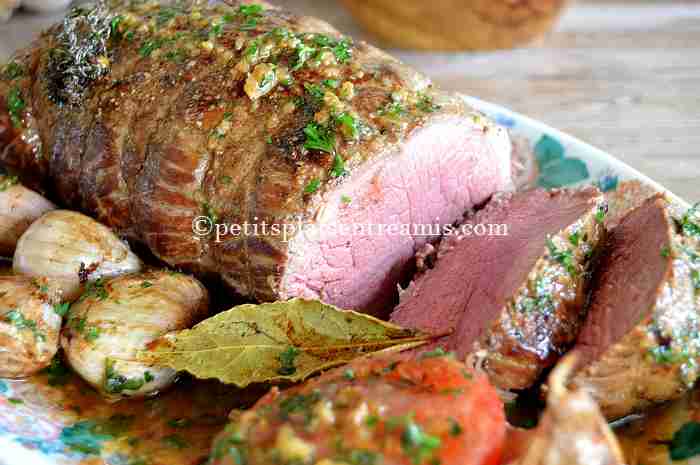 Rôti de boeuf à l’ail | Petits Plats Entre Amis