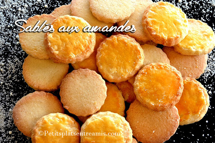 Sablés aux amandes la recette facile | Petits Plats Entre Amis