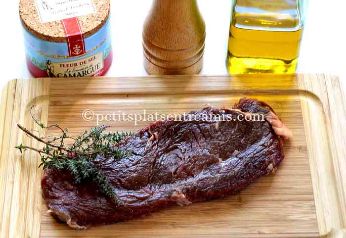 Recette de faux-filet grillé | Petits Plats Entre Amis