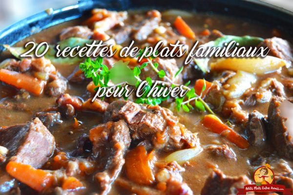 20 recettes de plats familiaux pour l’hiver | Petits Plats Entre Amis