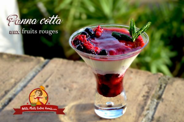 Recette de la Panna cotta aux fruits rouges | Petits Plats Entre Amis