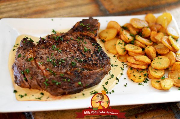 Entrecôte grillée sauce anglaise | Petits Plats Entre Amis