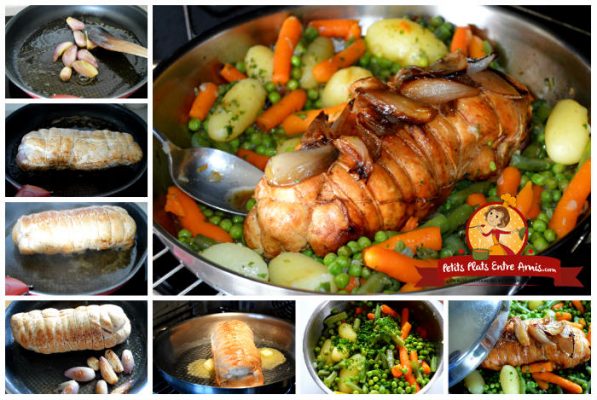 Rôti de filet de dinde printanier. | Petits Plats Entre Amis