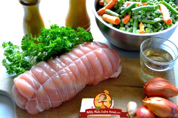 Rôti de filet de dinde printanier. | Petits Plats Entre Amis