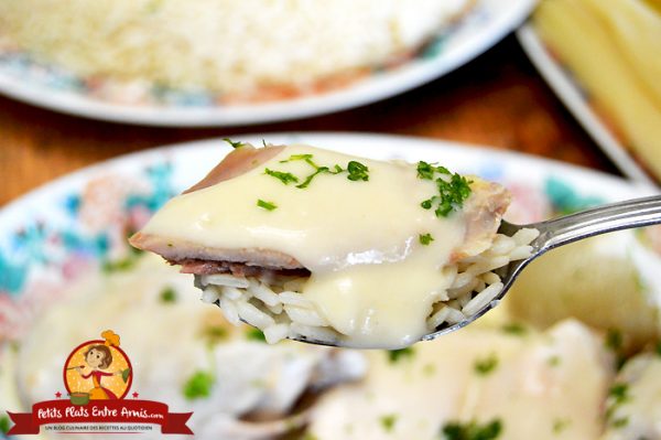 Poule au riz sauce suprême | Petits Plats Entre Amis