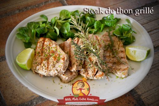 Steak de thon grillé | Petits Plats Entre Amis