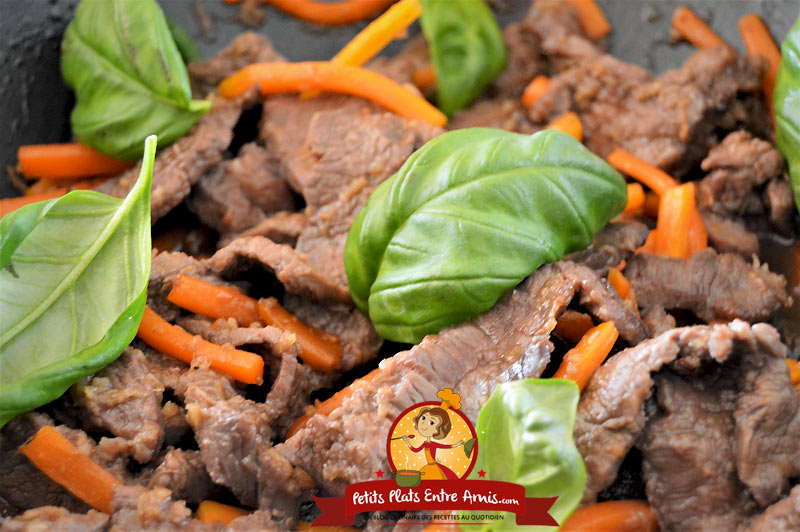 Wok de boeuf façon asiatique | Petits Plats Entre Amis