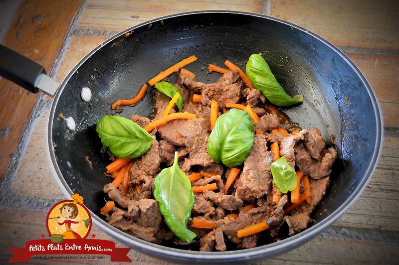 Wok de boeuf façon asiatique | Petits Plats Entre Amis