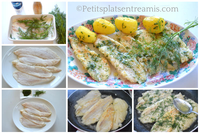 Filets de merlan à l’aneth | Petits Plats Entre Amis