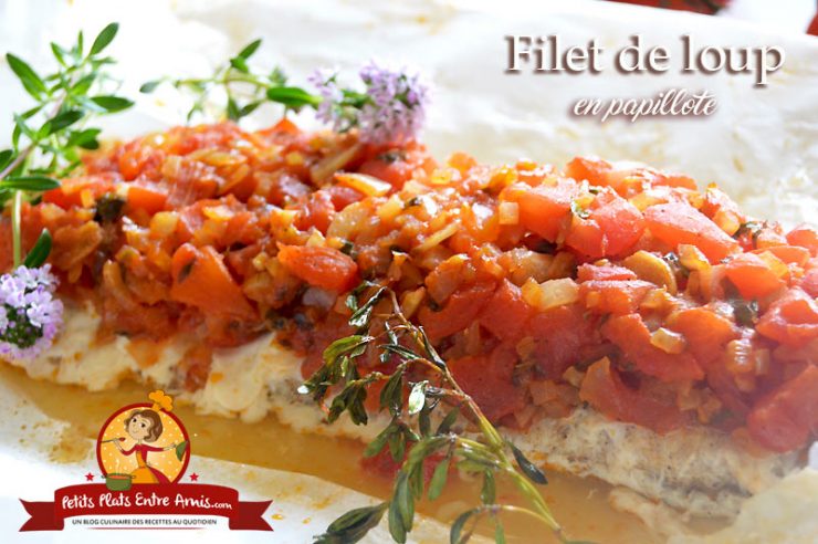 Filet de loup en papillote | Petits Plats Entre Amis