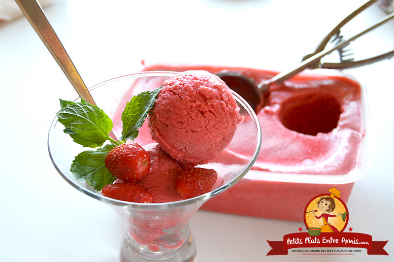 Glace aux fruits rouges sans sorbetière | Petits Plats Entre Amis