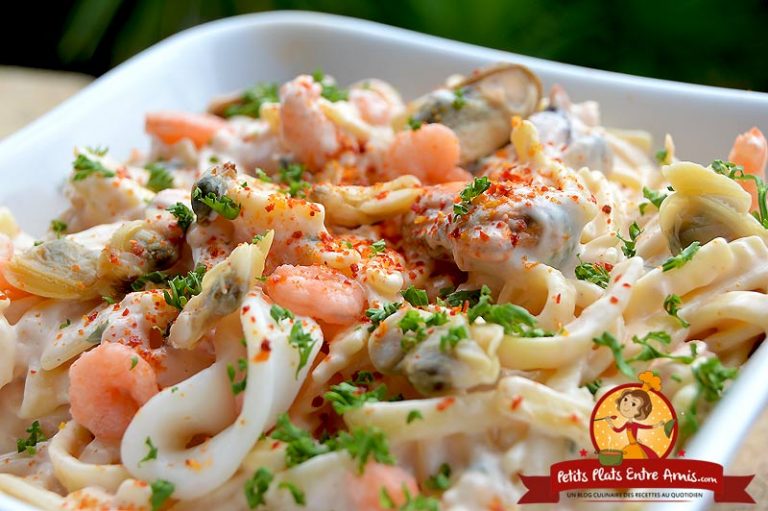 Salade de pâtes aux fruits de mer | Petits Plats Entre Amis