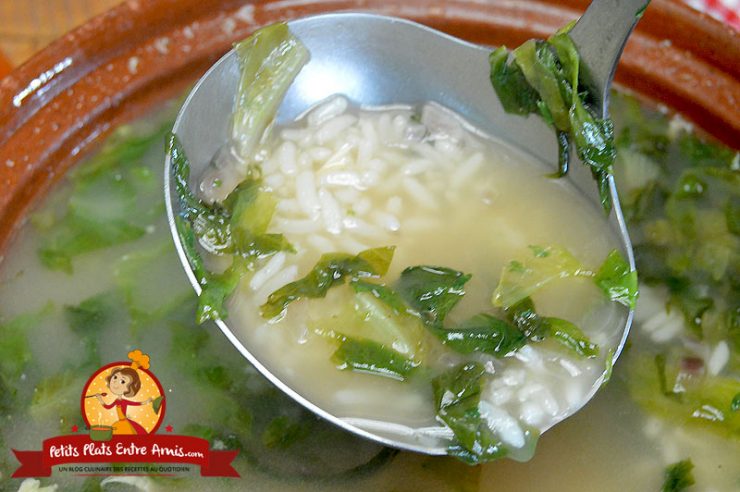 Soupe de riz et salade | Petits Plats Entre Amis