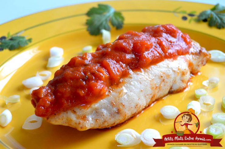 Filet de poisson blanc à la tomate | Petits Plats Entre Amis