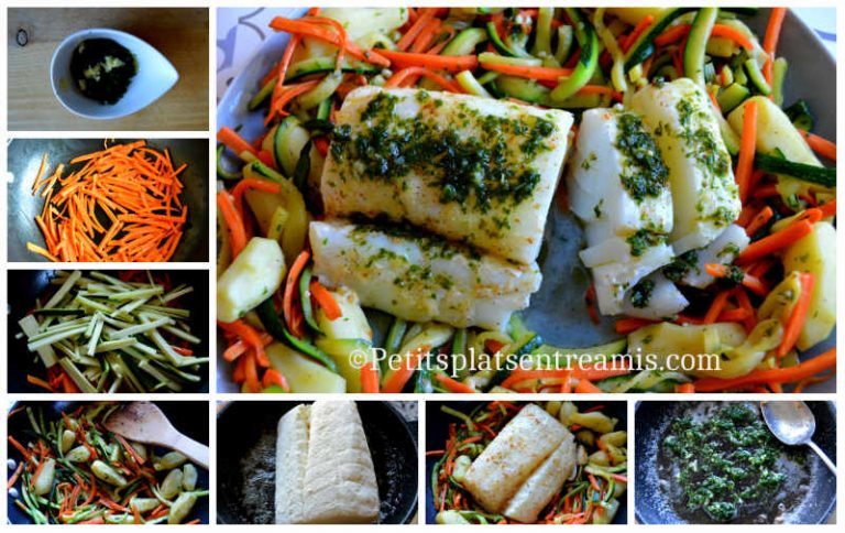 Filet de morue aux petits légumes | Petits Plats Entre Amis