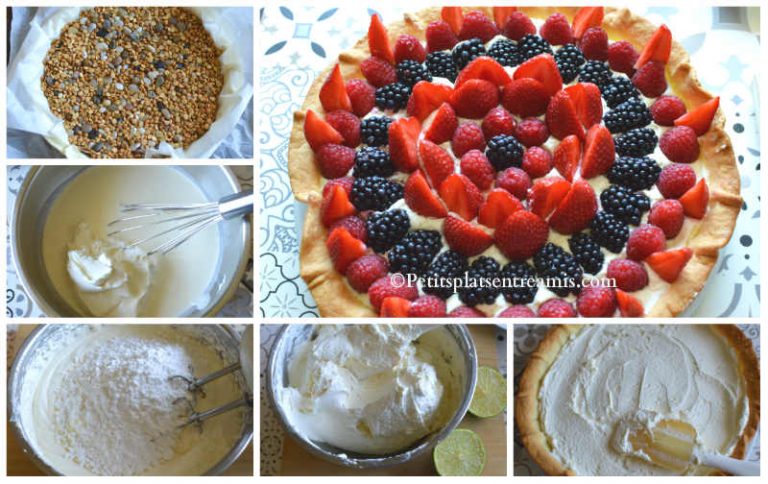 Tarte aux fruits rouges et chantilly | Petits Plats Entre Amis