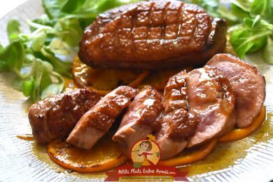 Filet de canette au miel et à l’orange | Petits Plats Entre Amis