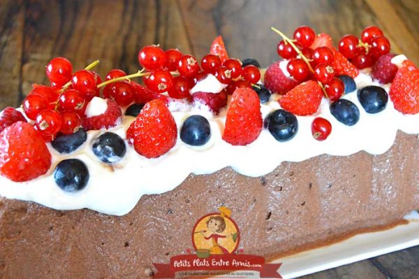 Mousse glacée au chocolat et fruits rouges | Petits Plats Entre Amis