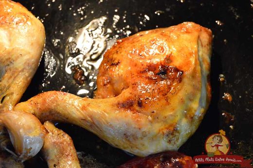 Recette facile des cuisses de poulet au four | Petits Plats Entre Amis