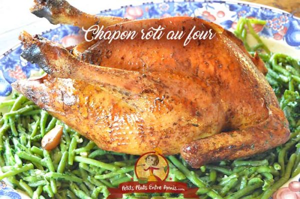 Chapon rôti au four : un plat facile à cuisiner pour les fêtes | Petits ...